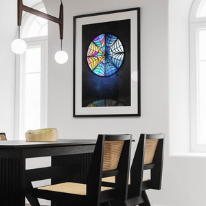Nevermore Academy Window Poster, Fully Printed Wednesday Addams Poster ...