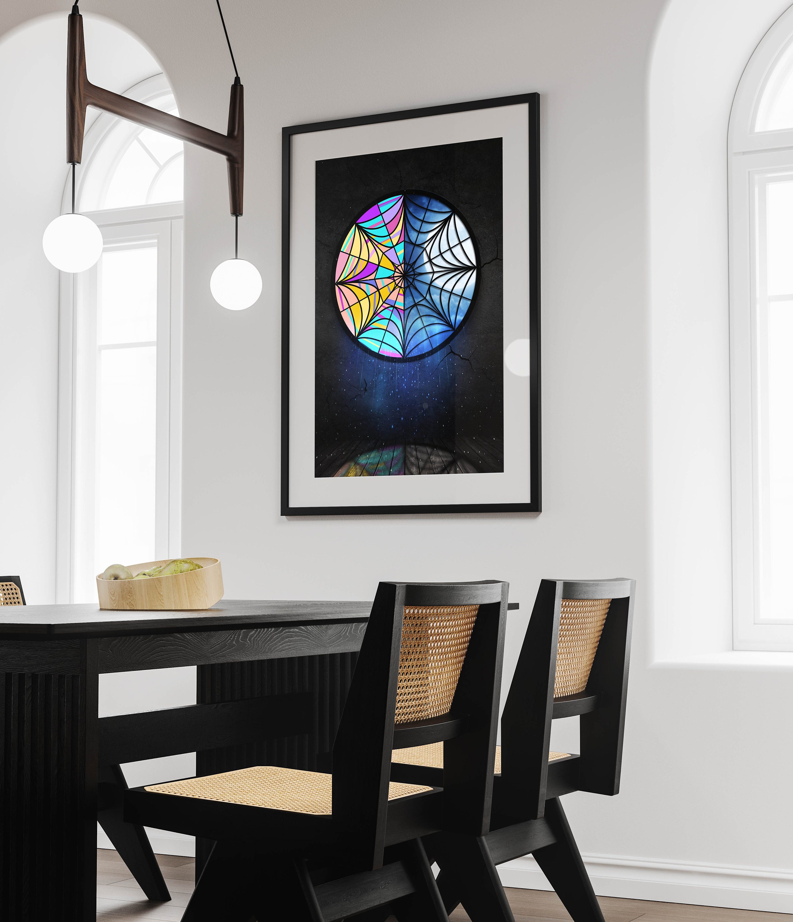 Nevermore Academy Window Poster, Fully Printed Wednesday Addams Poster ...