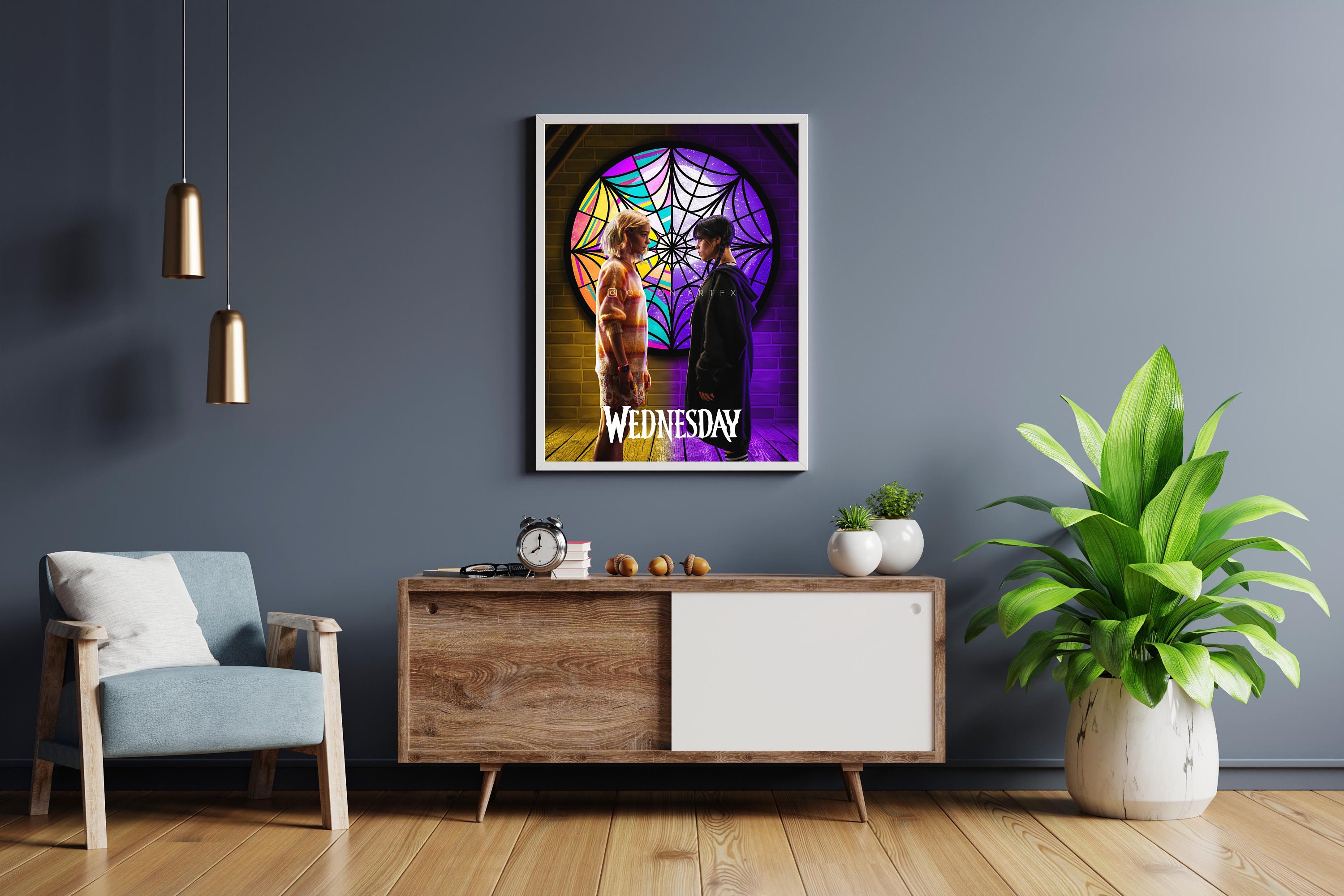 Wednesday Enid Poster