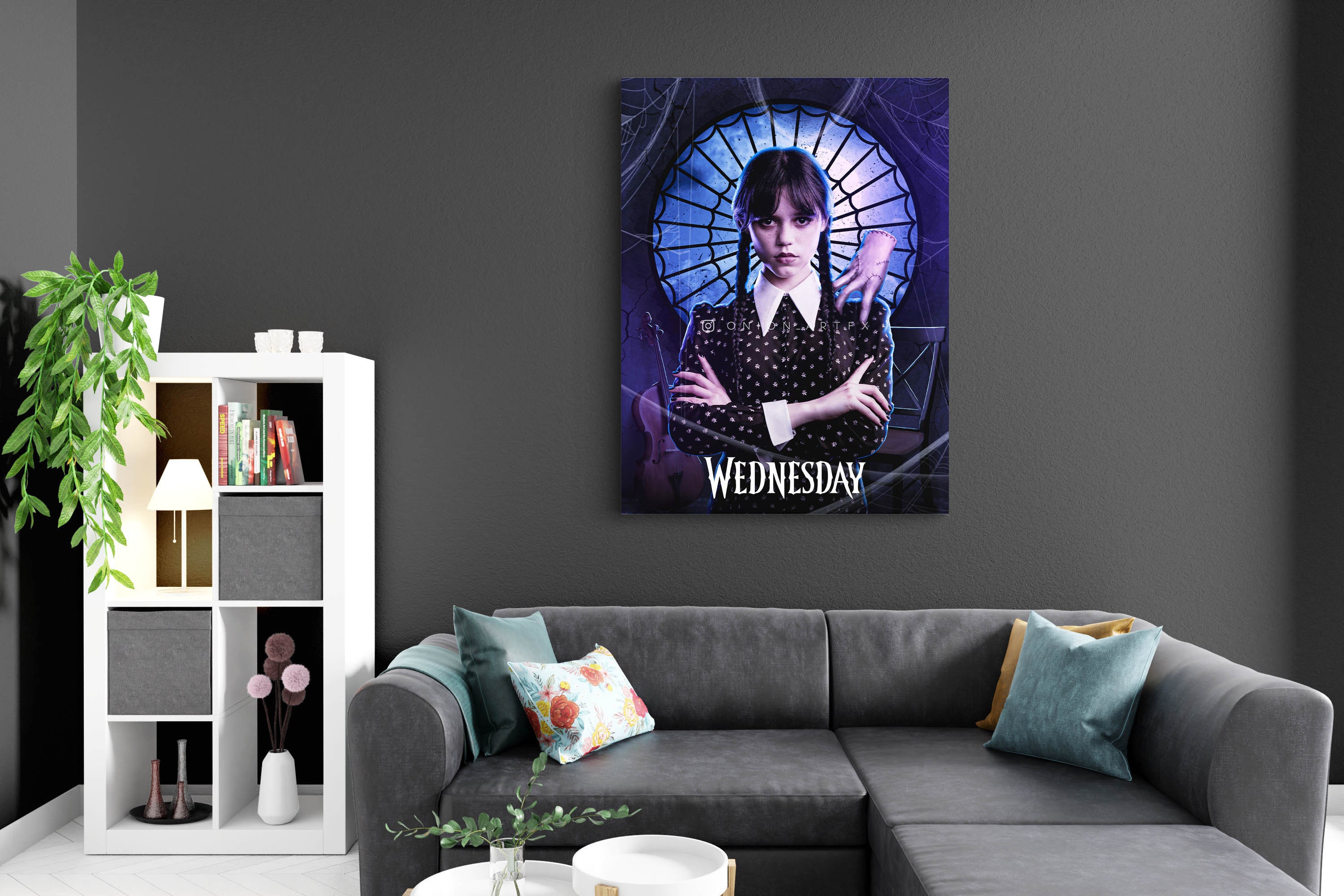 Wednesday Poster, Wednesday Addams Downloadable Art sold by Сергей ...