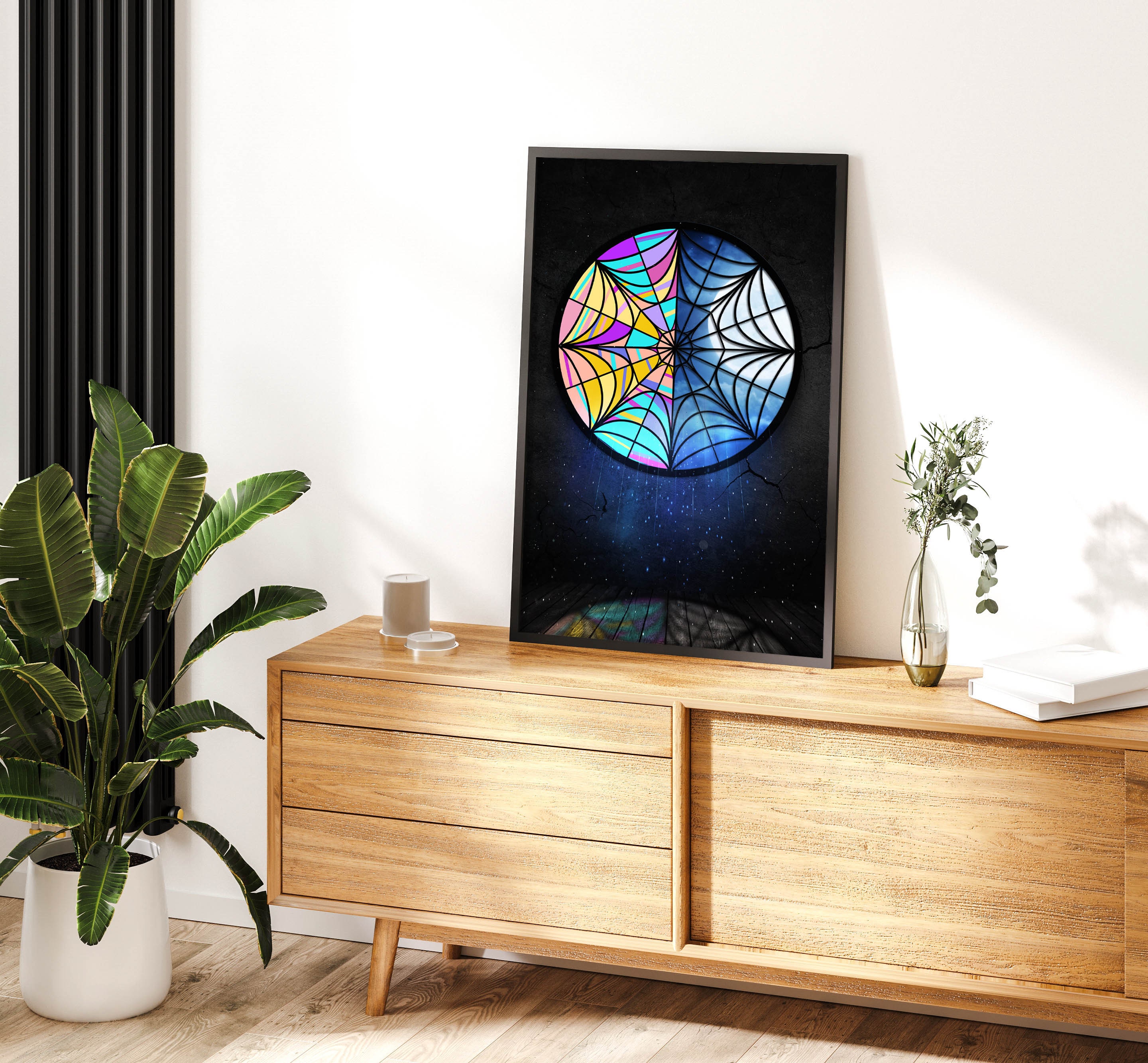 Nevermore Academy Window Poster, Fully Printed Wednesday Addams Poster ...