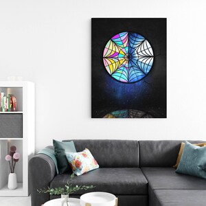 Nevermore Academy Window Poster, Fully Printed Wednesday Addams Poster ...