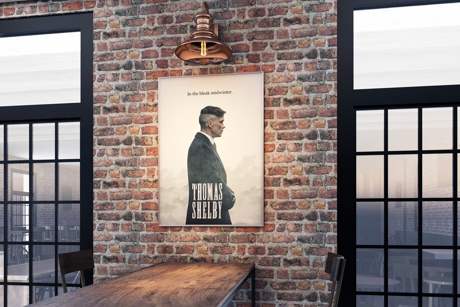 Peaky Blinders Thomas Shelby Poster, Fully Printed Peaky Blinders ...