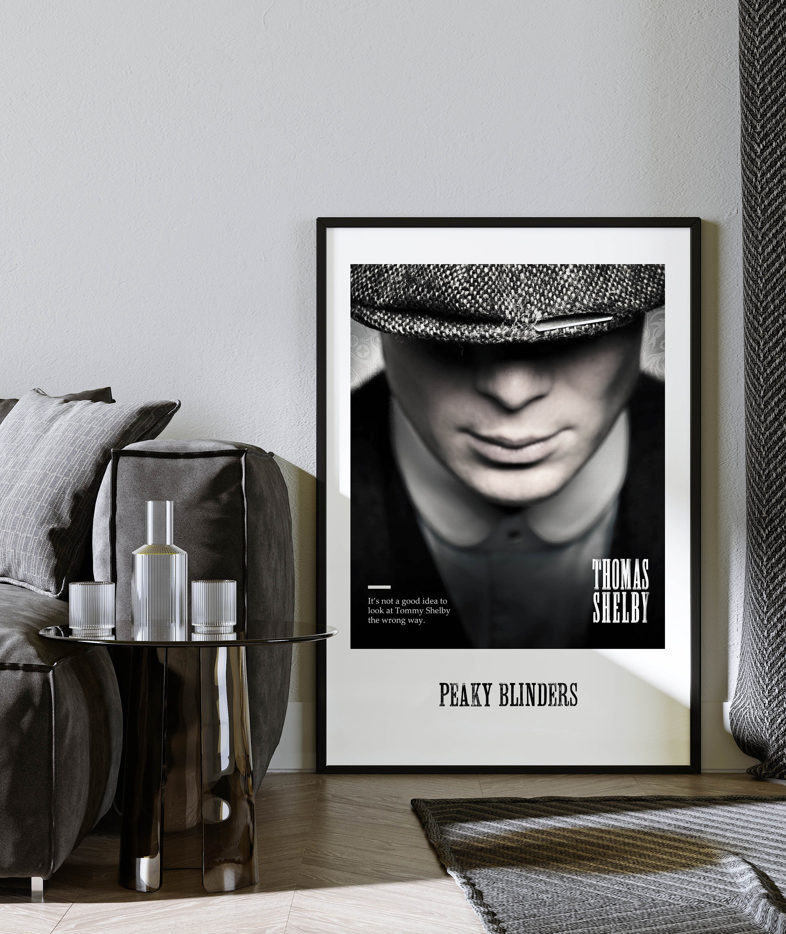 Tommy Shelby Peaky Blinders Poster, Fully Printed Peaky Blinders Poster ...