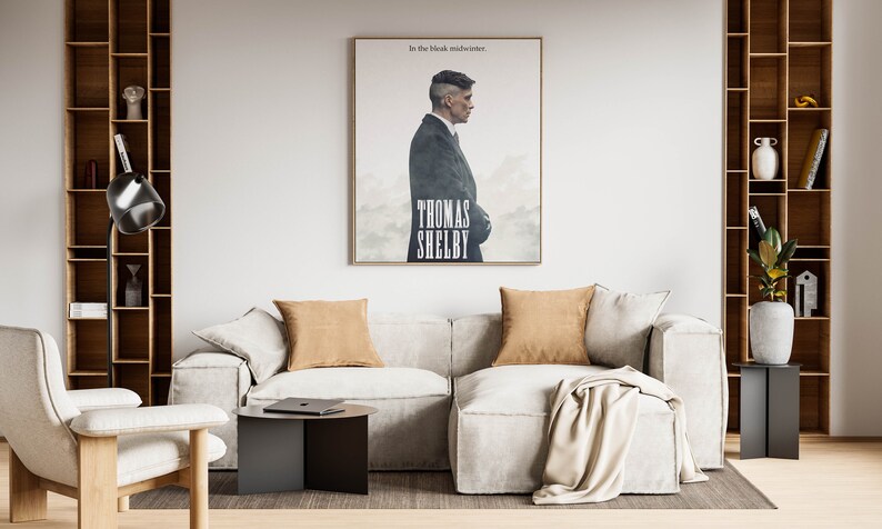 Peaky Blinders Thomas Shelby Poster, Fully Printed Peaky Blinders ...