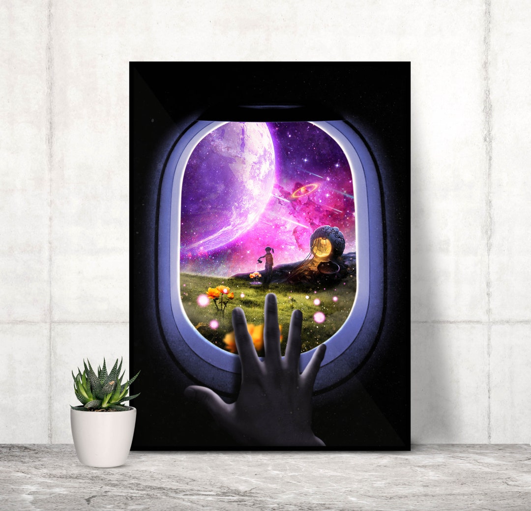 Astronaut Space Kid Digital Download Print, Outer Space Prints, Planet ...