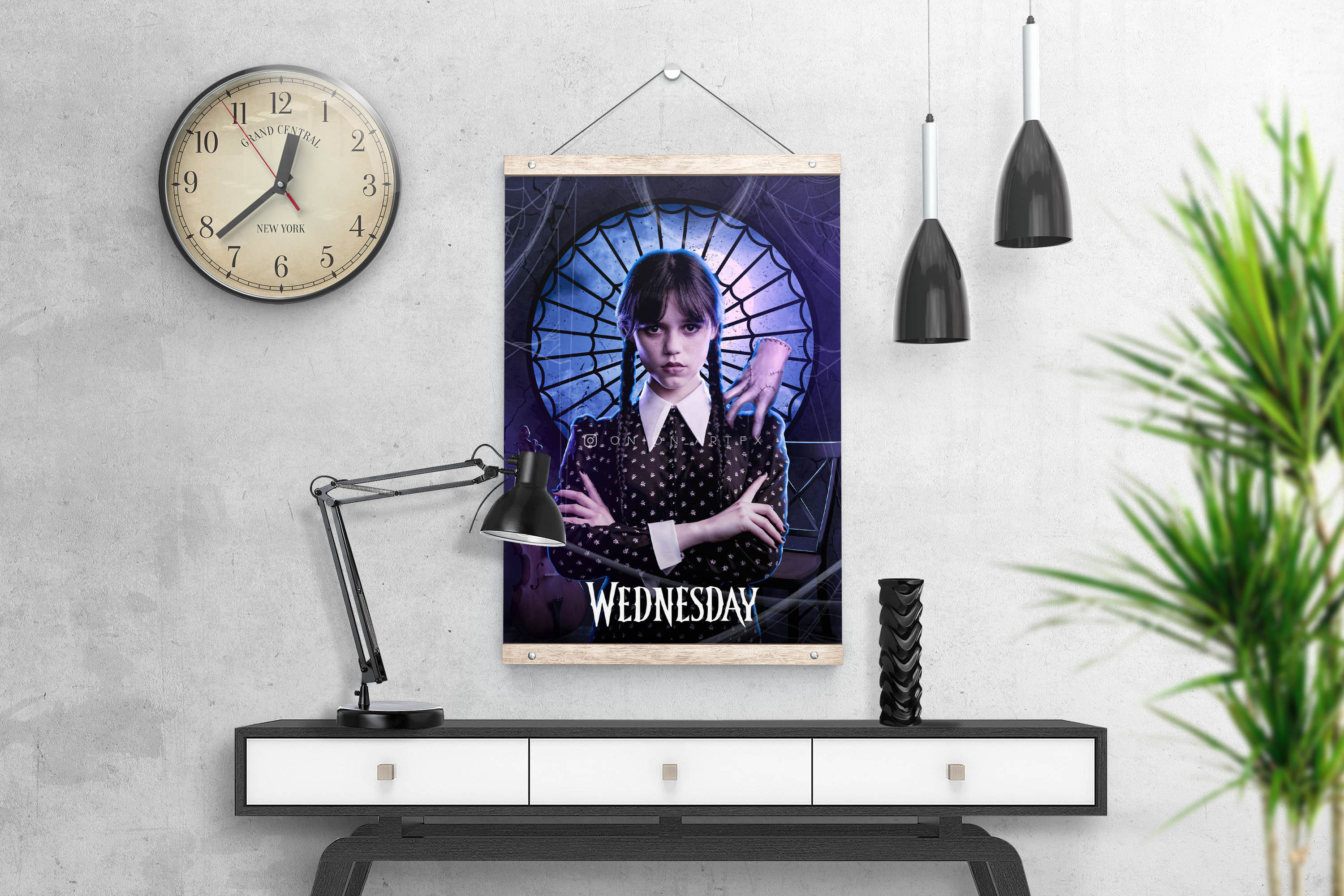 Wednesday Poster, Wednesday Addams Downloadable Art sold by Сергей ...