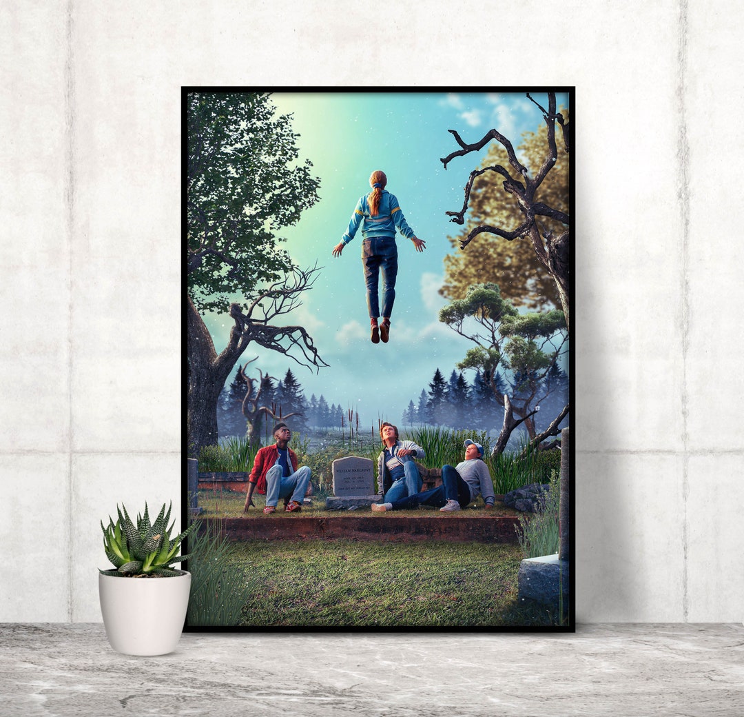 Stranger Things Max Poster, Fully Printed Floating Max Mayfield Wall ...