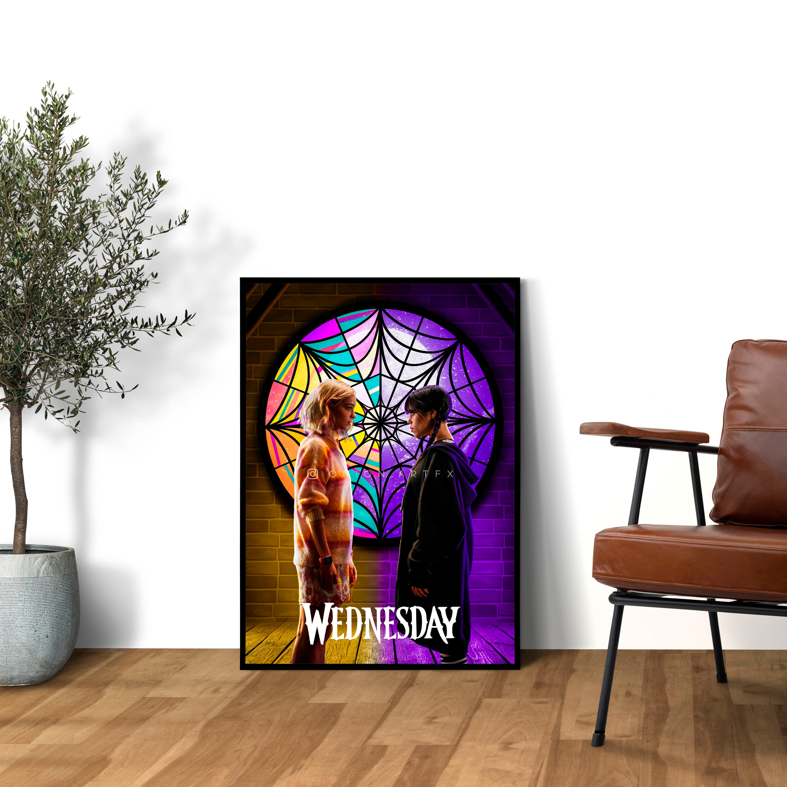 Wednesday Enid Poster