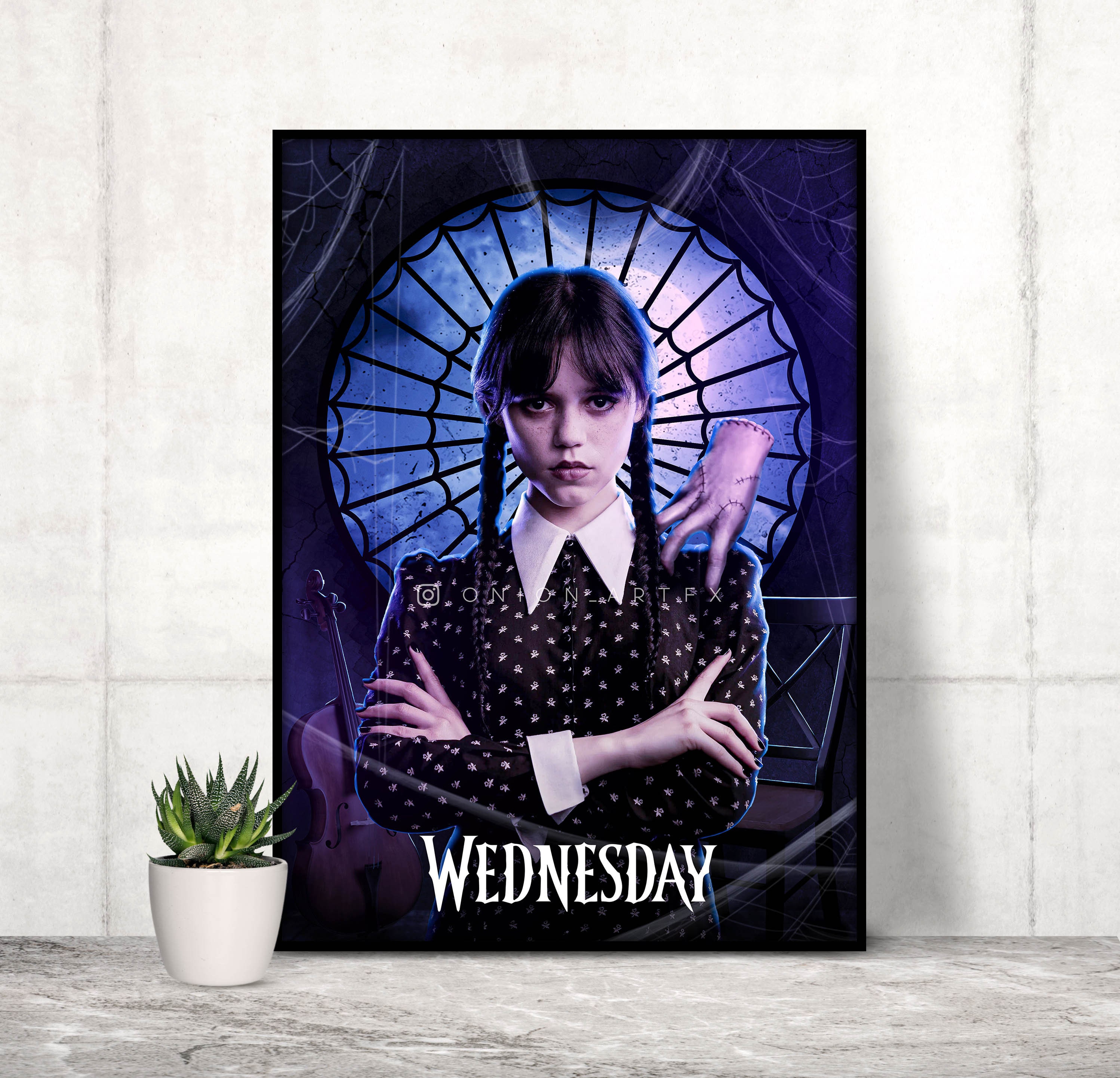 Wednesday Poster, Wednesday Addams Downloadable Art sold by Сергей ...