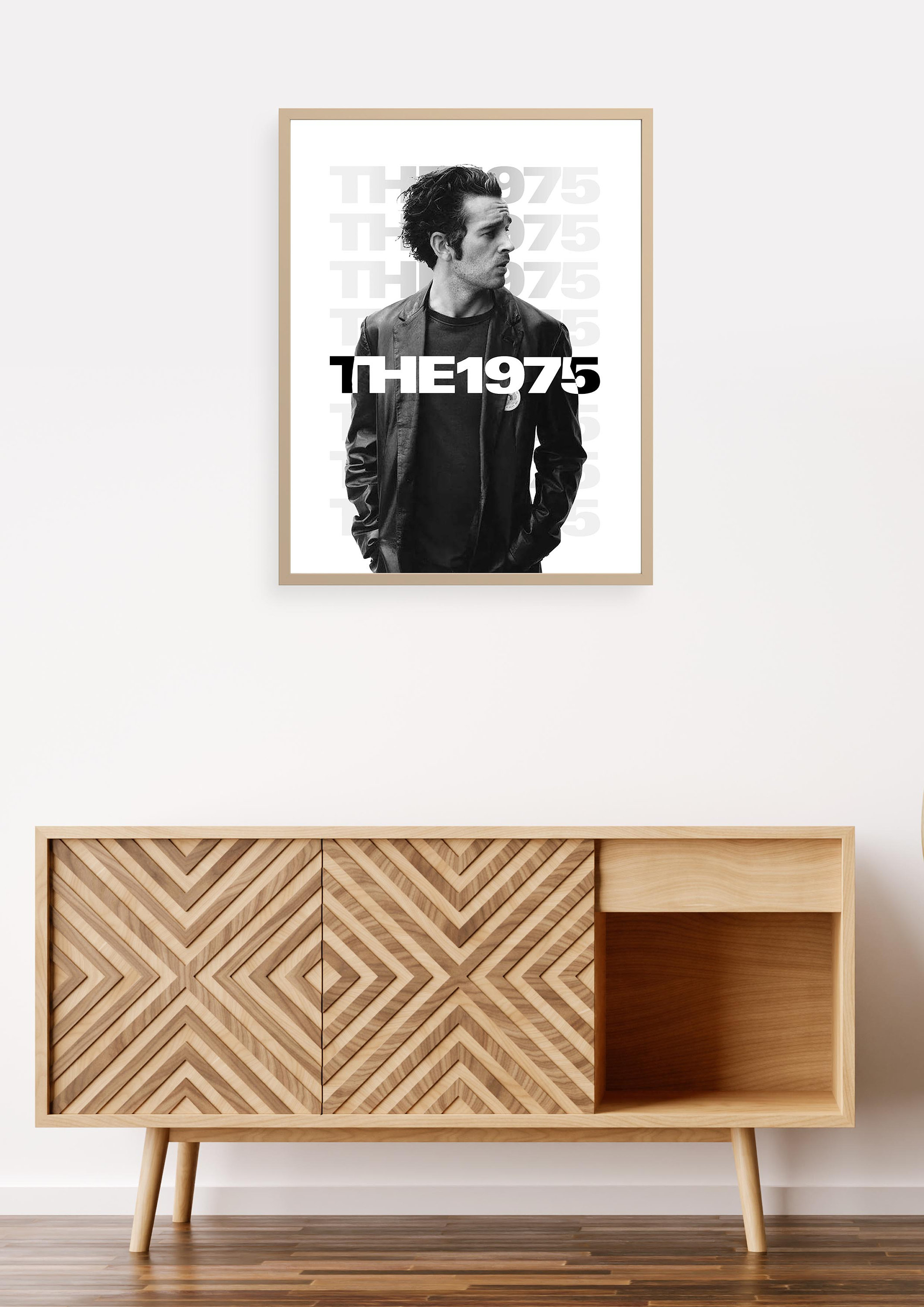 The 1975 Fully Printed Matty Healy Poster For Music Wall Decor