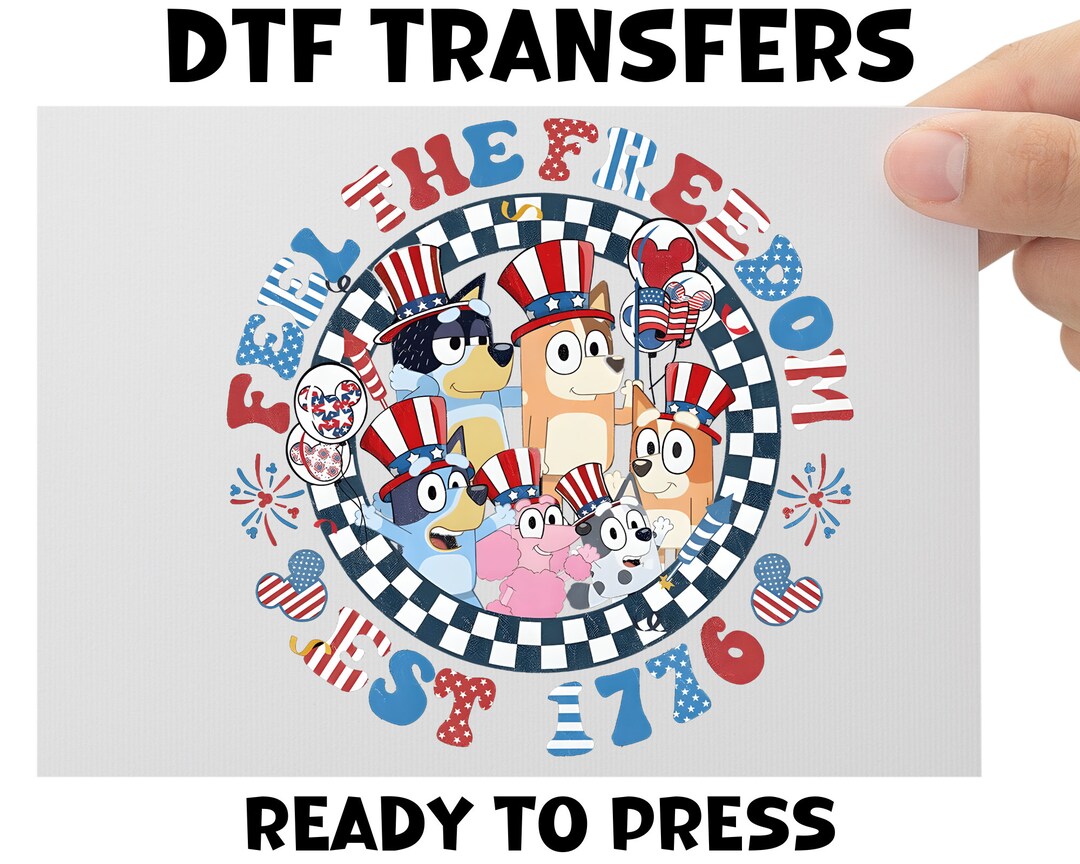 Holiday Cartoons Kids DTF Transfer Ready to Press Heat - Etsy