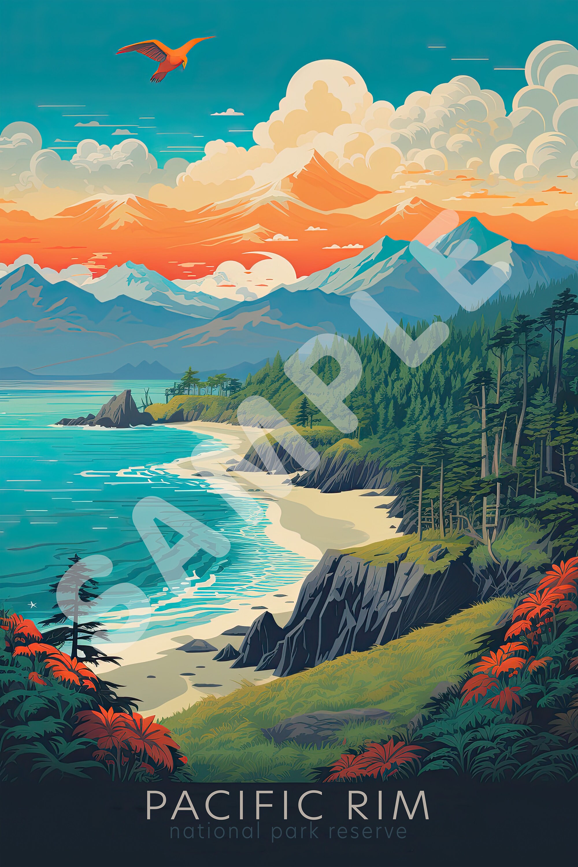 Canadian National Parks Poster 15 Parks Combo Pack All Sizes Print at ...