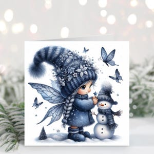 Midnight Fairy Gnomes Clip Art 10 High Res Watercolor Jpgs for Junk ...