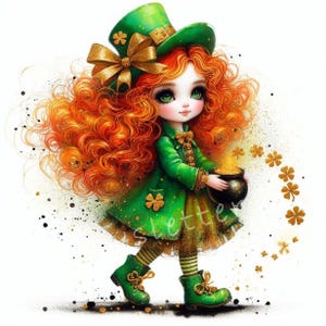 Leprechaun Lucky Charm | Set of 10 | High Quality 300 DPI Jpegs | St ...