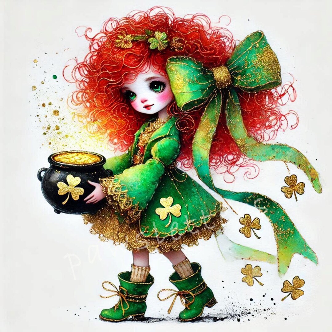 Leprechaun Lucky Charm | Set of 10 | High Quality 300 DPI Jpegs | St ...