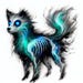 Glimmering Ghost Hound | Set of 10 | High Quality 300 DPI Jpegs ...