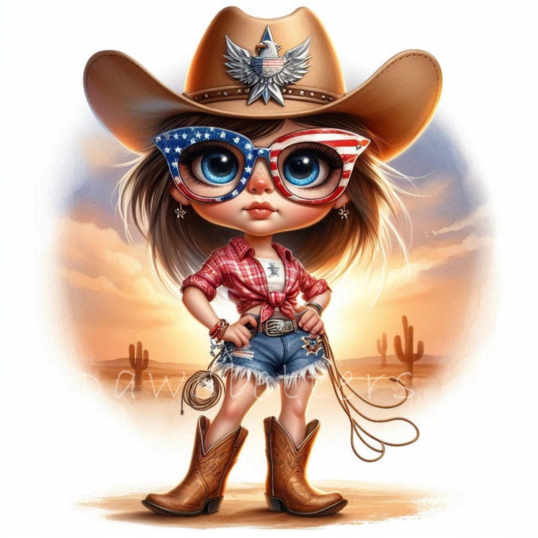 Patriotic Gnome Clipart Bundle, Fourth of July American Pride, 4th of ...