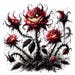 Vampiric Rose Vines | Set of 10 | High Quality 300 DPI Jpegs | Spooky ...