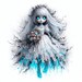 Ghost Bride Doll Clip Art 10 High Res Watercolor Jpgs for Junk Journal ...