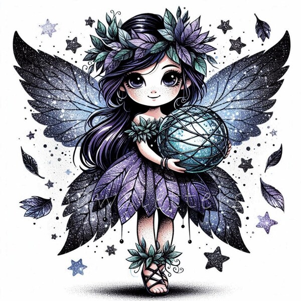 Blueberry Fairy House Clipart Set of 10 High Quality 300 DPI Jpegs ...