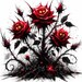 Vampiric Rose Vines | Set of 10 | High Quality 300 DPI Jpegs | Spooky ...