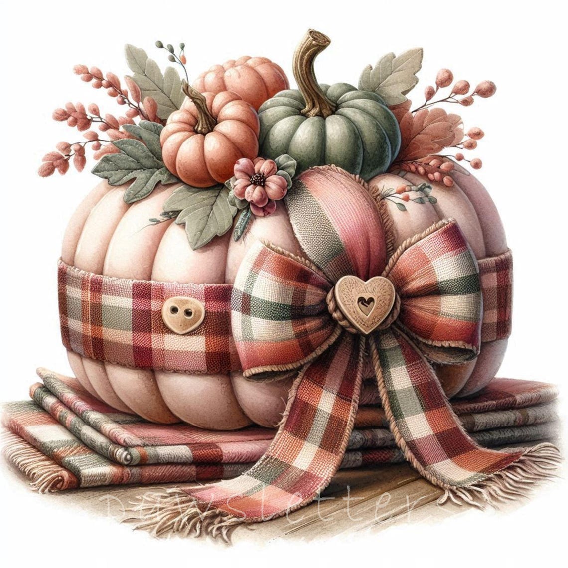 Stacked Pumpkin Clipart | Set of 10 | High Quality 300 DPI Jpegs ...