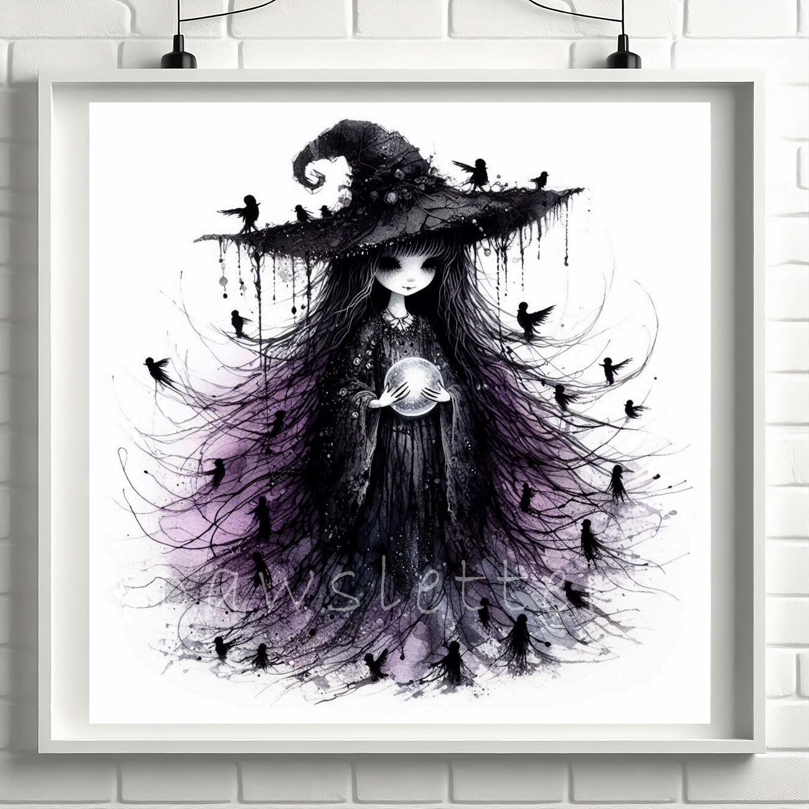 Shadow Witch Doll | Set of 10 | High Quality 300 DPI Jpegs | Halloween ...
