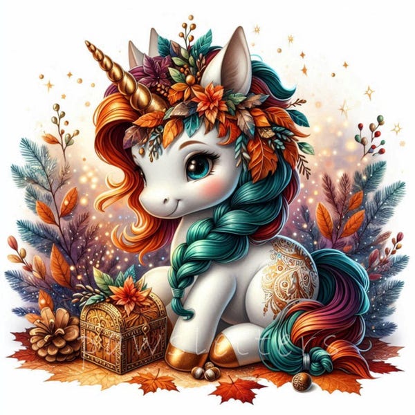 Thanksgiving Unicorn - Etsy