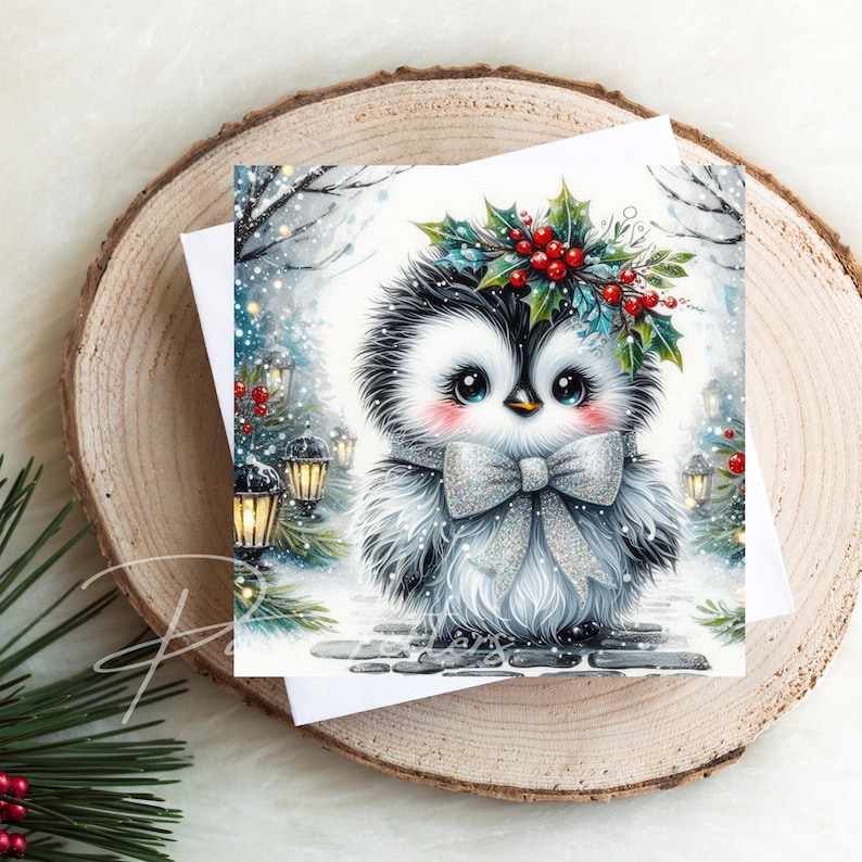 Christmas Animals Clip Art 10 High Res Watercolor Jpgs Winter Animals ...