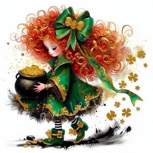 Leprechaun Lucky Charm | Set of 10 | High Quality 300 DPI Jpegs | St ...