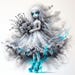 Ghost Bride Doll Clip Art 10 High Res Watercolor Jpgs for Junk Journal ...