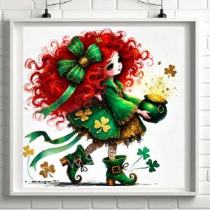 Leprechaun Lucky Charm | Set of 10 | High Quality 300 DPI Jpegs | St ...