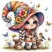 Spring Gnome Garden Clipart | Set of 10 | High Quality 300 DPI Jpegs ...