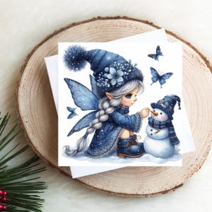 Midnight Fairy Gnomes Clip Art 10 High Res Watercolor Jpgs for Junk ...