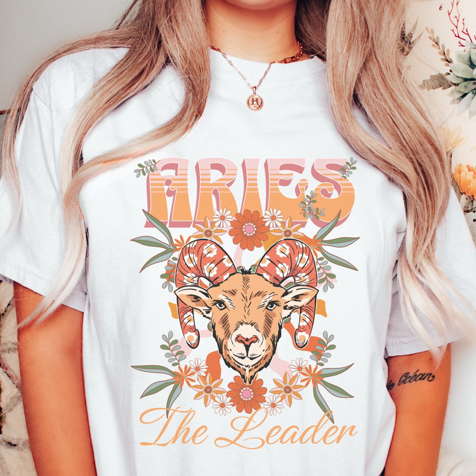 Aries Star Sign Tshirt the Leader Tee Unisex Comfort Colors Astrology ...