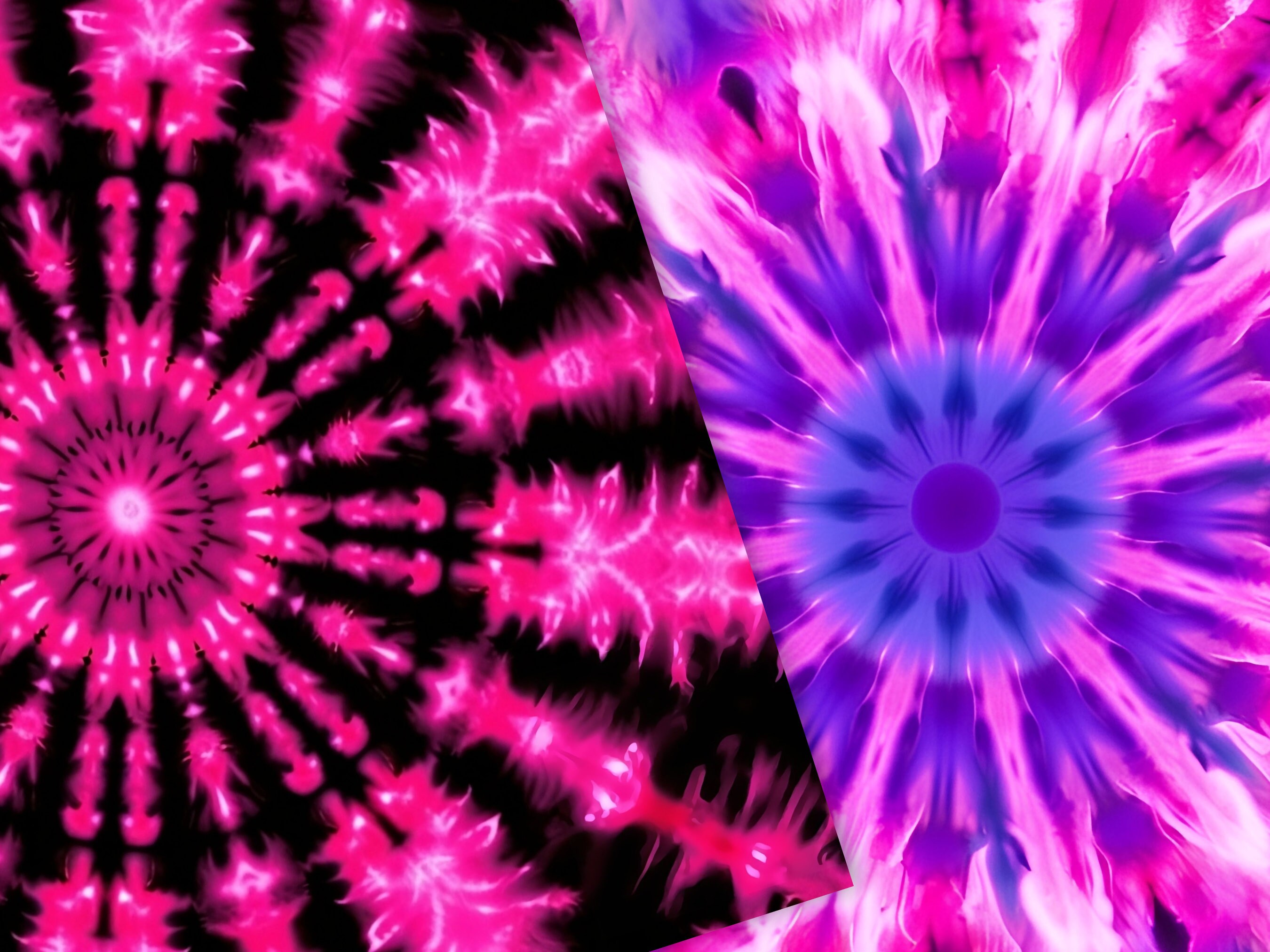 Neon Tie Dye Digital Papers Tiedye Pattern Tie and Dye - Etsy