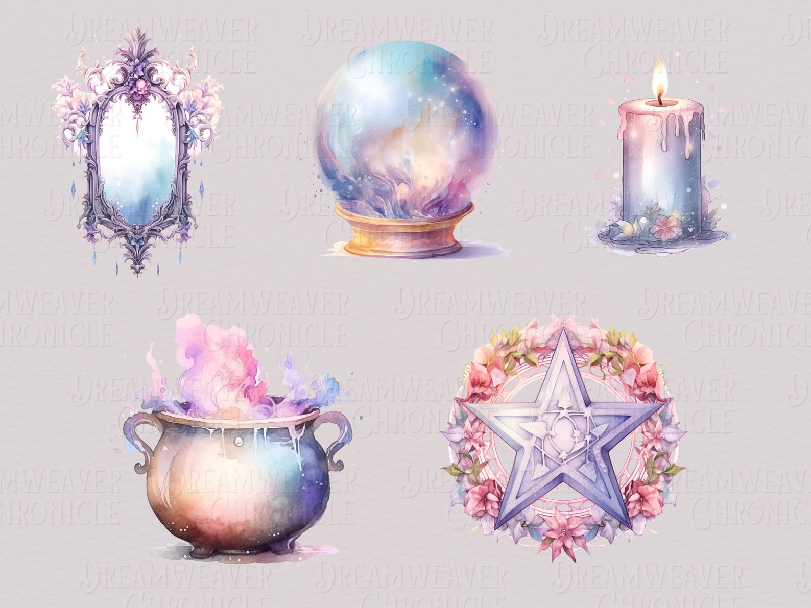 Good Witch PNG White Witch Clipart Halloween Clip Art - Etsy