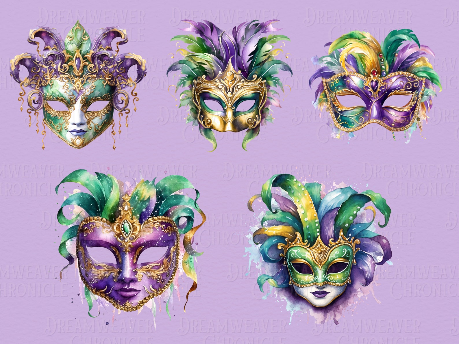 Mardi Gras Mask PNG, Carnival Clipart, Masquerade Mask Clip Art, Bundle ...