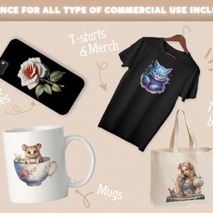 Alice in Wonderland Clipart, Fairy Tales PNG, Magical Fantasy Clip Art ...