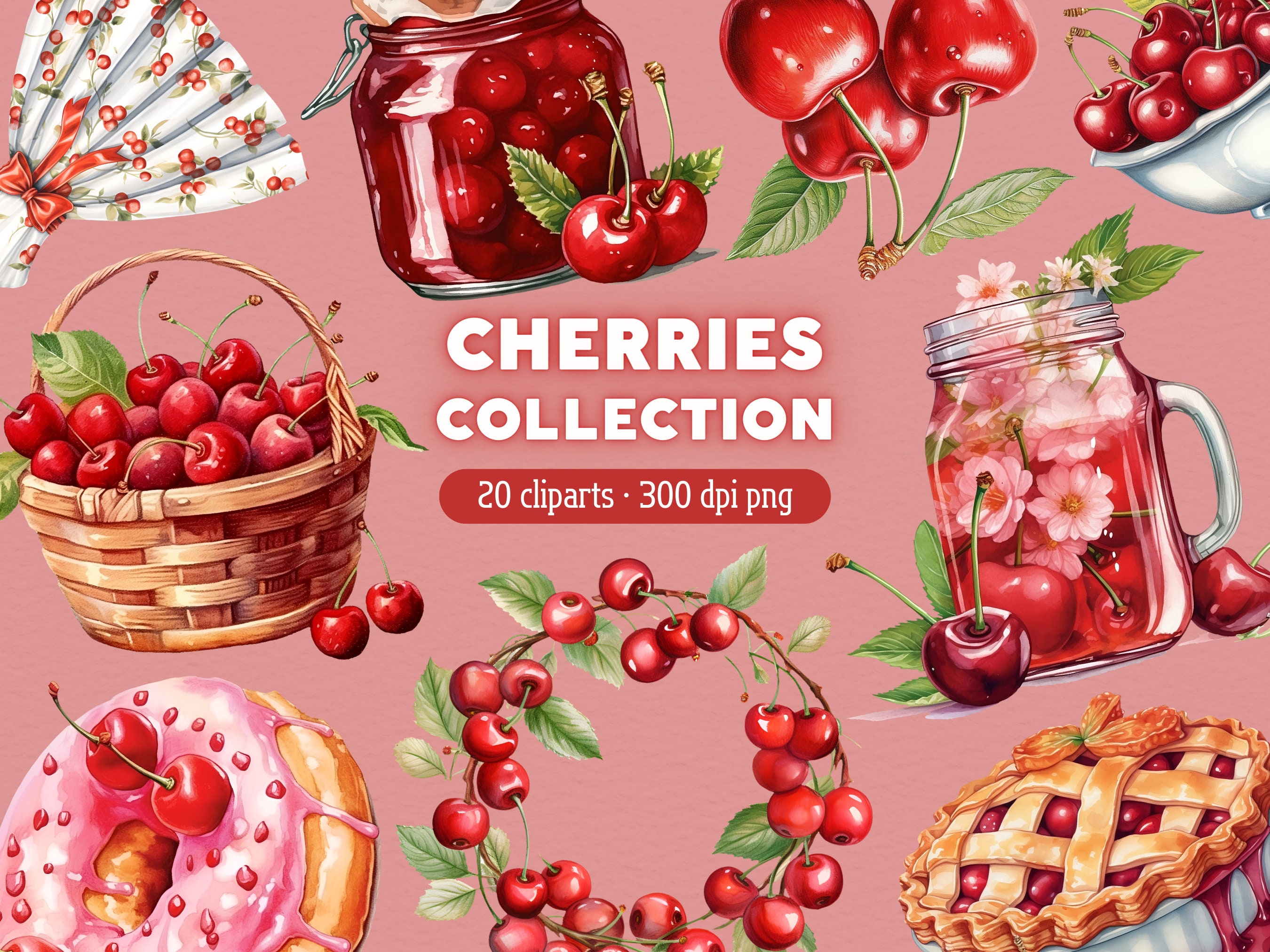 Cherries Clip Art