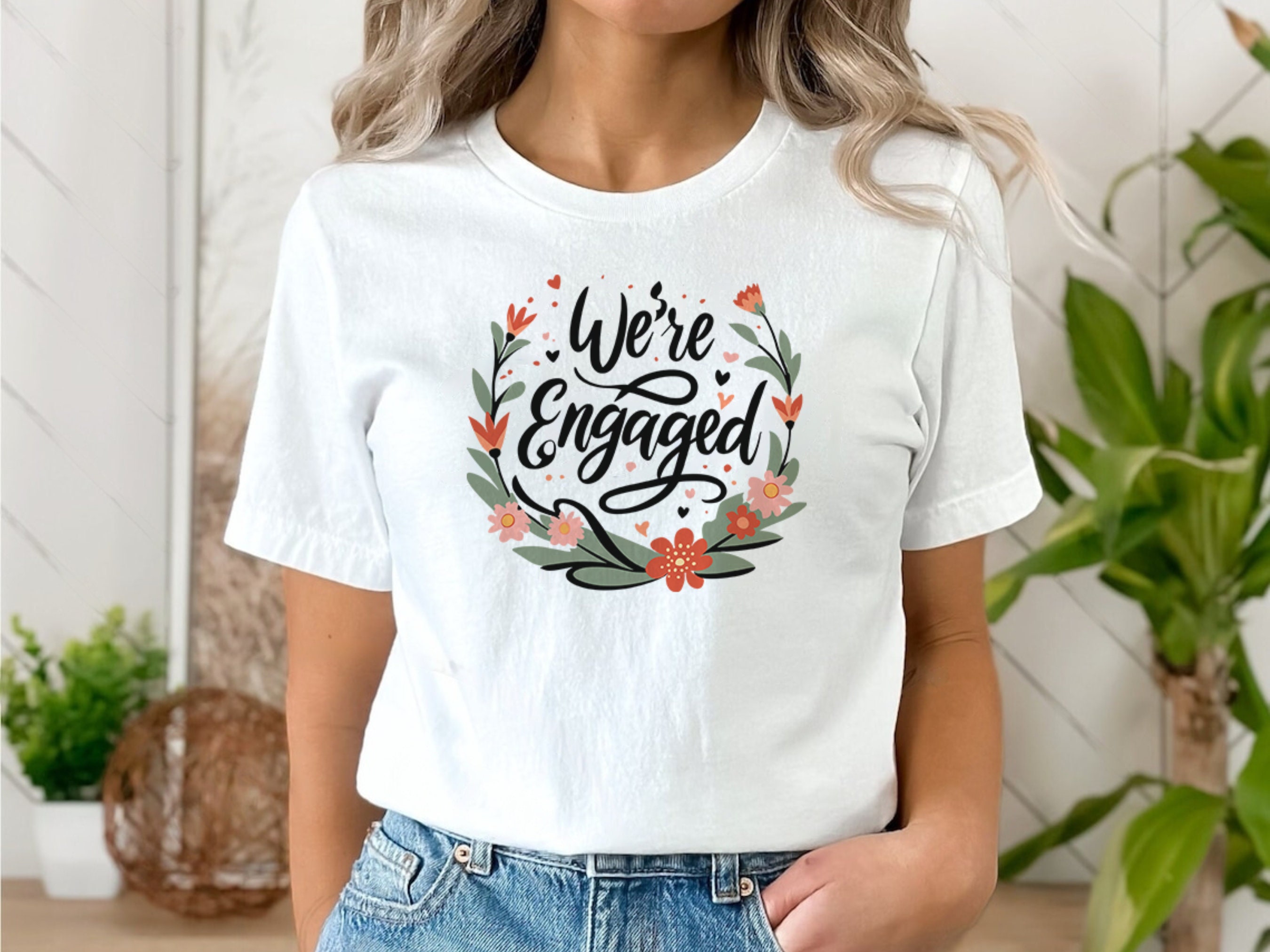 We're Engaged SVG Getting Married Svg Engaged Era SVG - Etsy