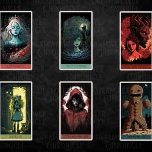 Horror Tarot Card PNG Nightmare Halloween Clipart Scary - Etsy