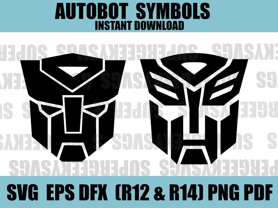 Autobots Symbol SVG Autobots Cricut Cut File 80s Cartoons for ...
