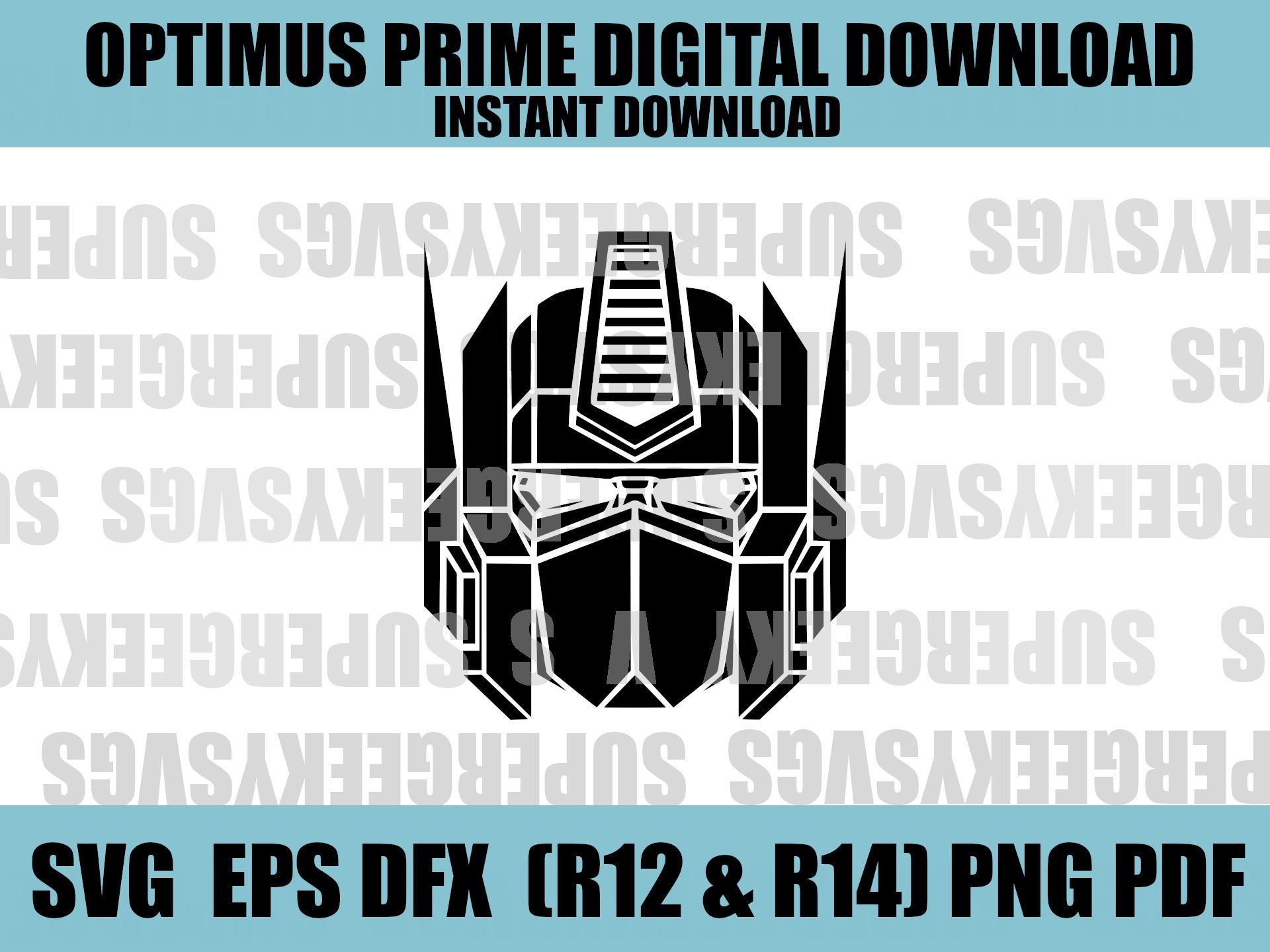 Optimus Prime SVG Autobots Cricut Cut File 80s Cartoons for Silhouette ...
