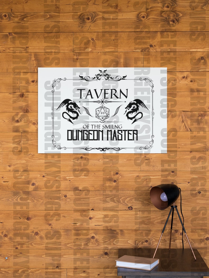 Dungeons and Dragons SVG Tavern of the Smiling DM Dungeon and Dragon ...