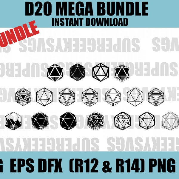 D20 Birthday Card - Etsy UK