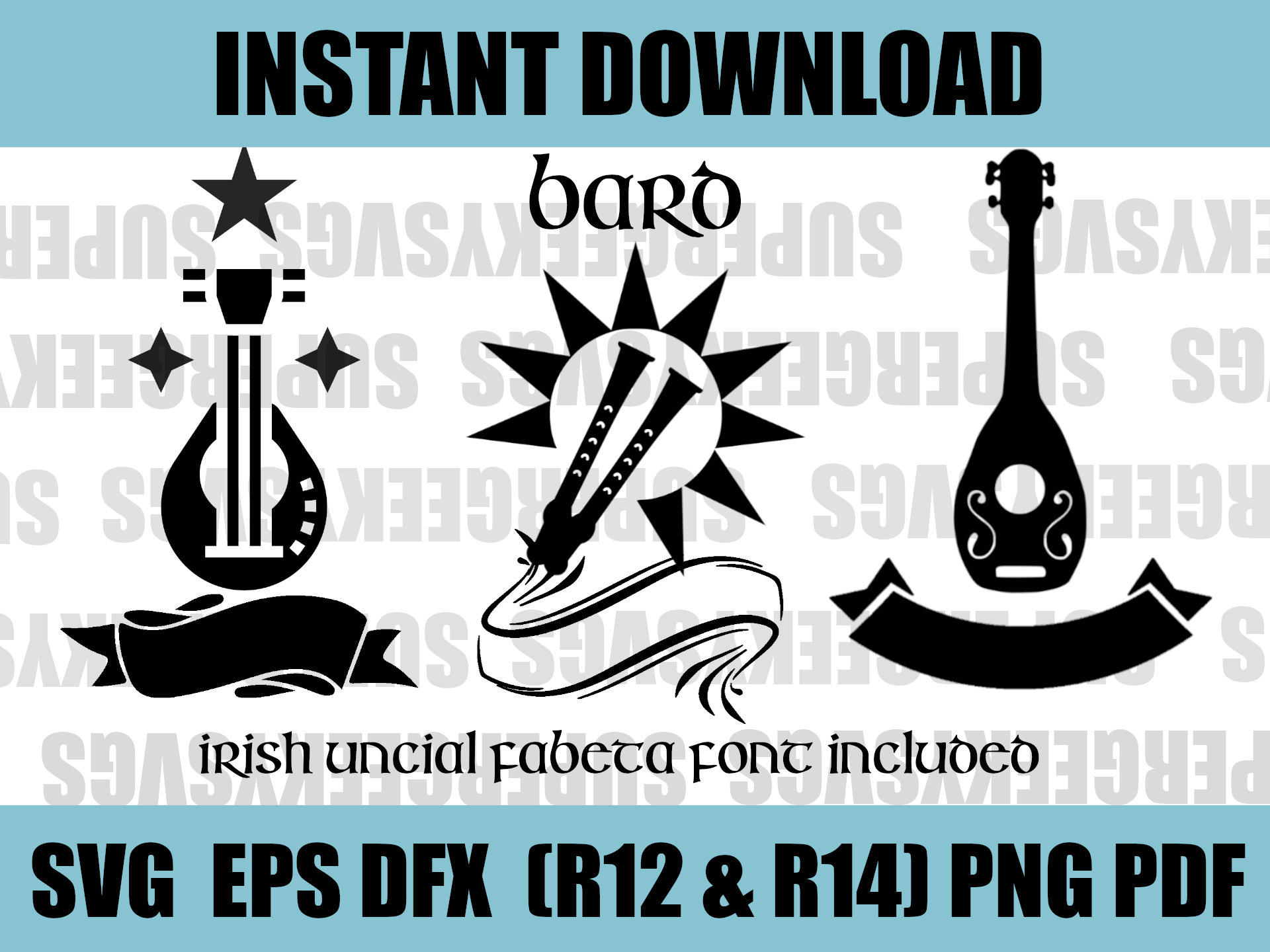 Dungeons and Dragons Player Class Full Class Mega Bundle SVG - Etsy