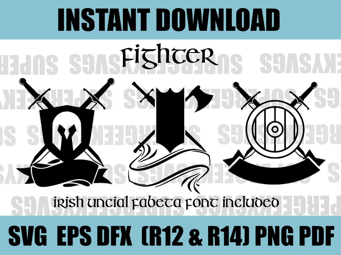 Dungeons and Dragons Player Class Full Class Mega Bundle SVG - Etsy