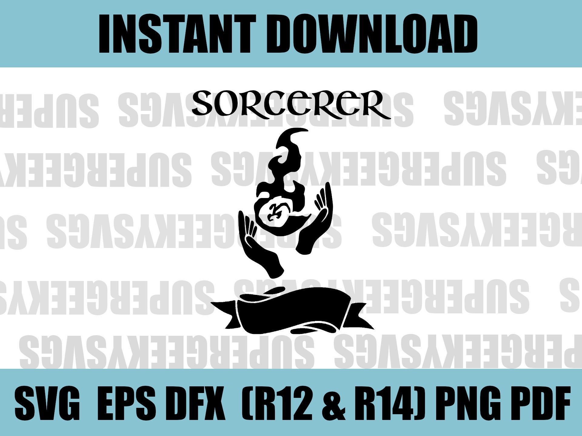 Dungeons and Dragons Player Class SVG Sorcerer Dungeon and Dragon ...